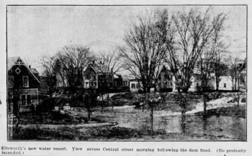 1923 Freshet — The Ellsworth Historical Society