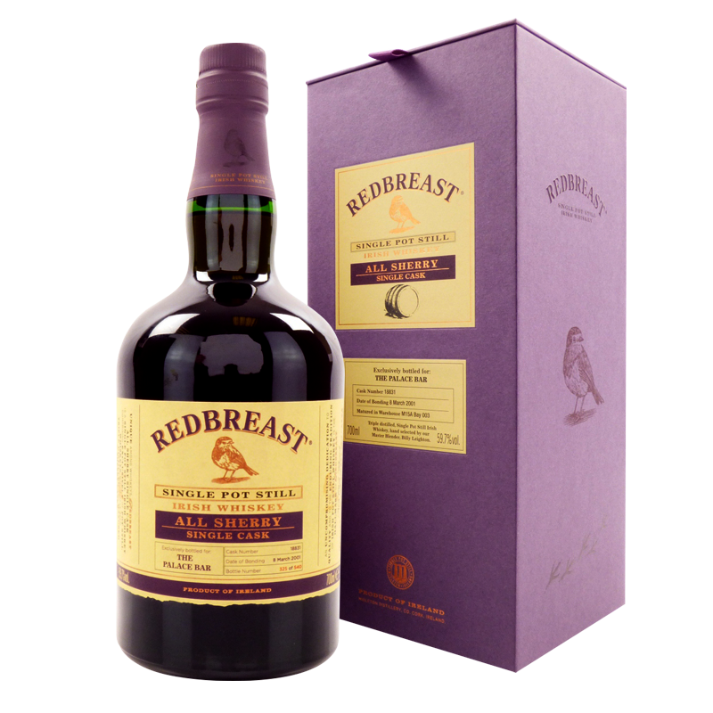 Dunville's 20 Yr old Single Cask — The Palace Bar