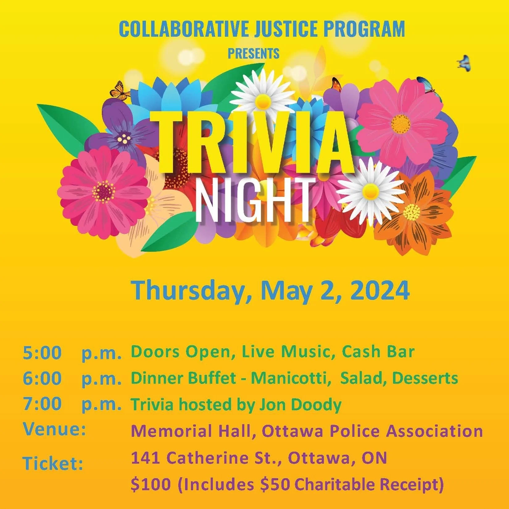 CJP Trivia Night 2024 — Collaborative Justice Program