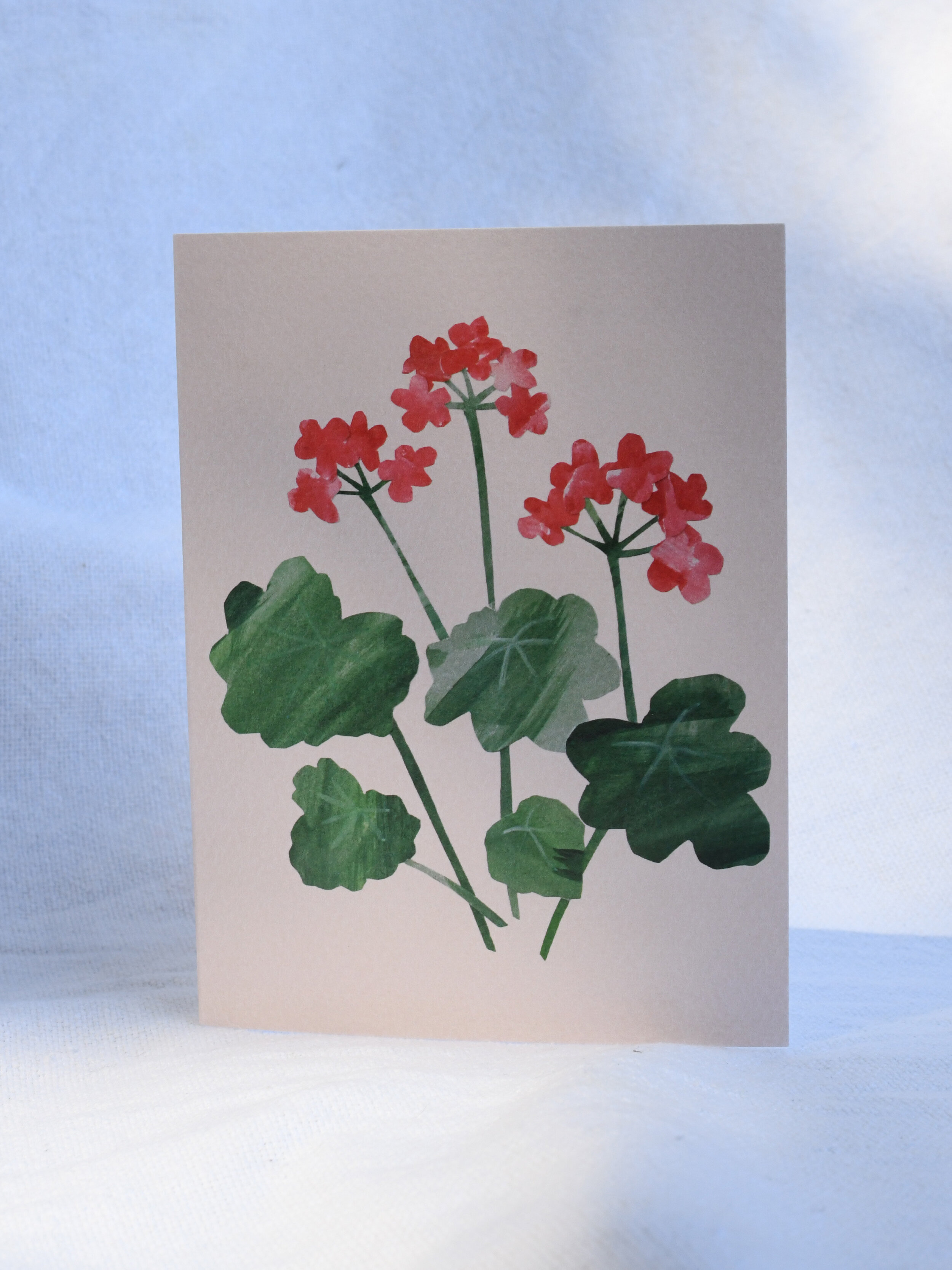 Lilac garden card — day dreamer