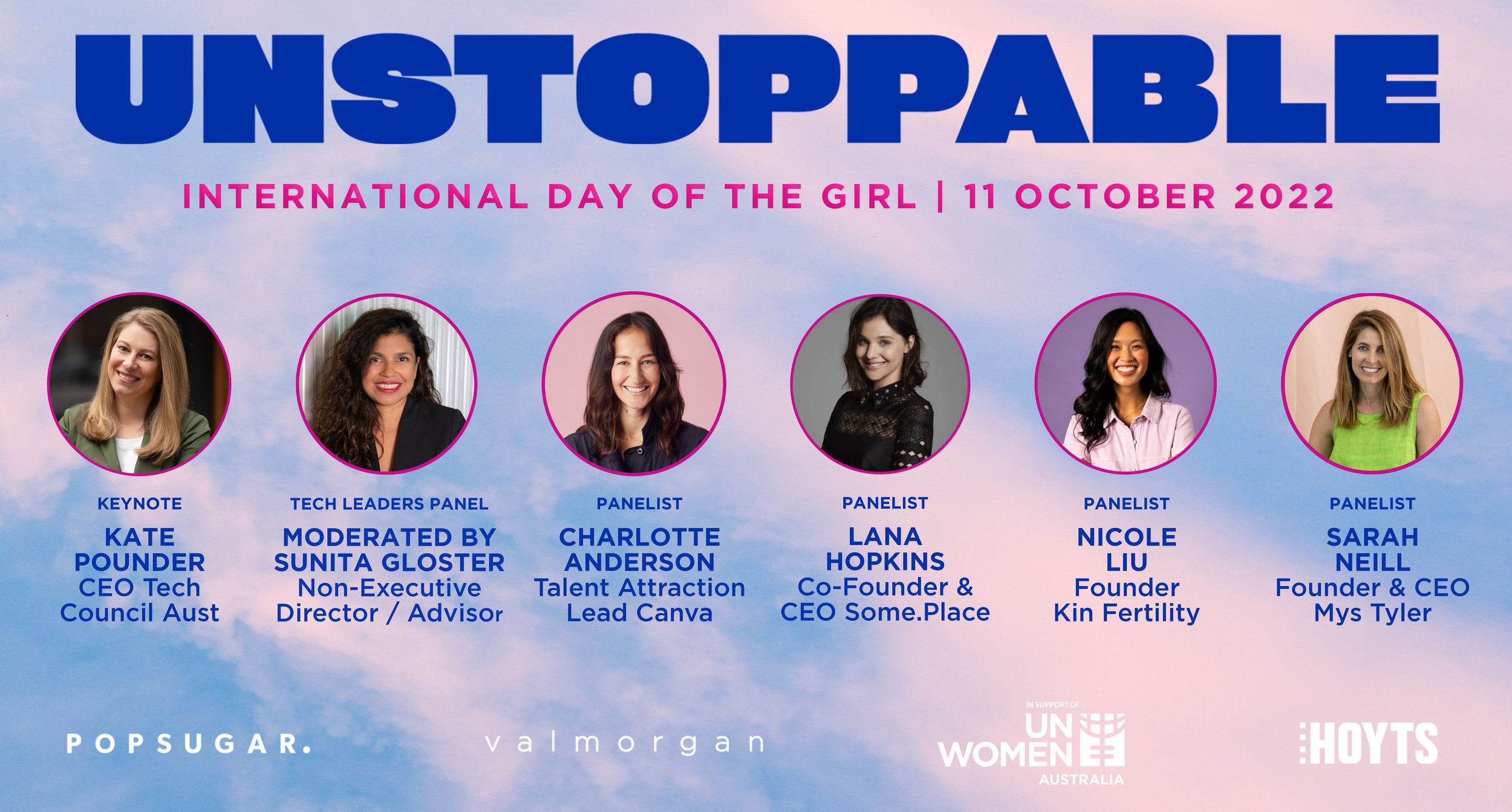 Join Us For UNSTOPPABLE, Featuring Inspiring Tech Leaders On October 11 ...
