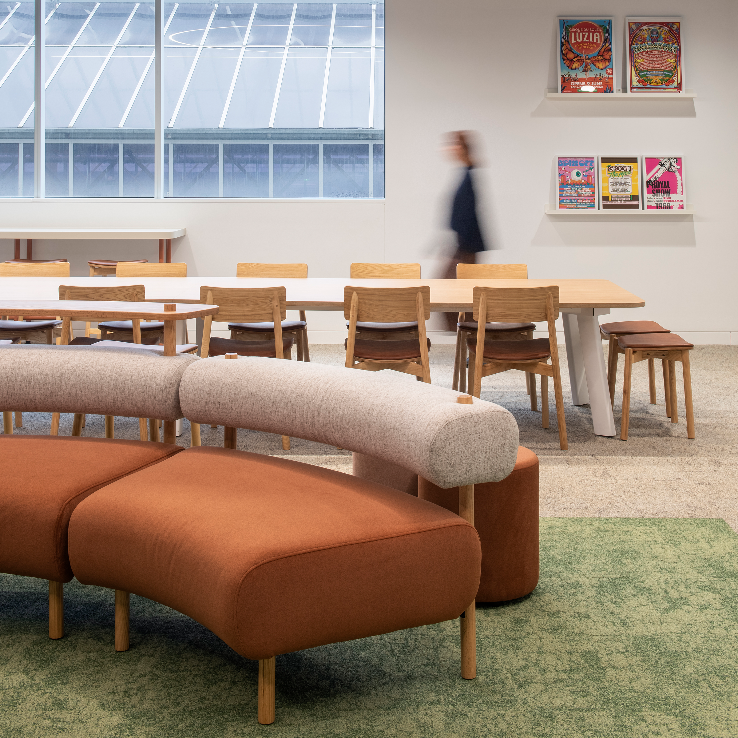 TEND modular seating — klaro industrial design