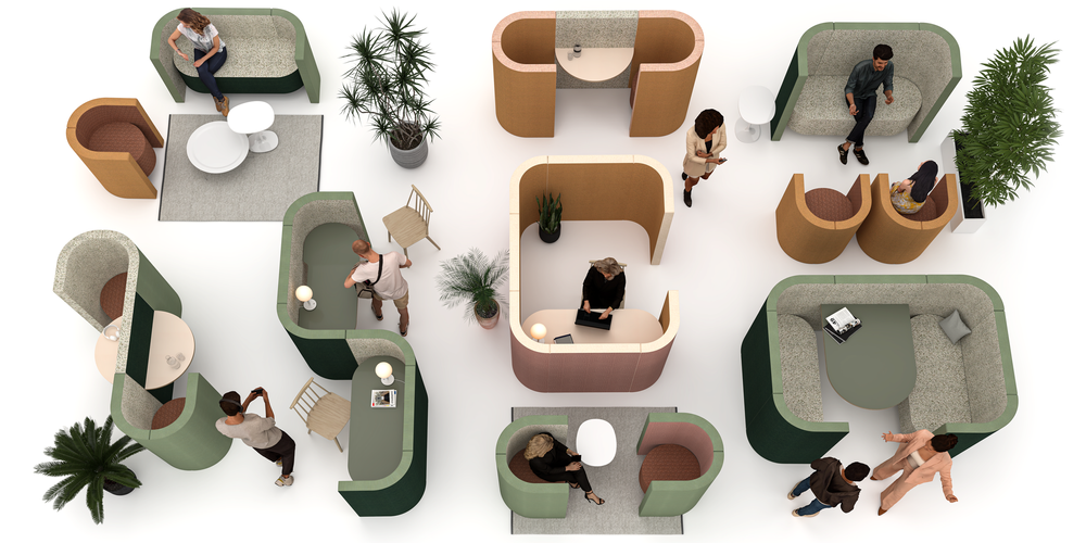 BASE focus desks and seating — klaro industrial design