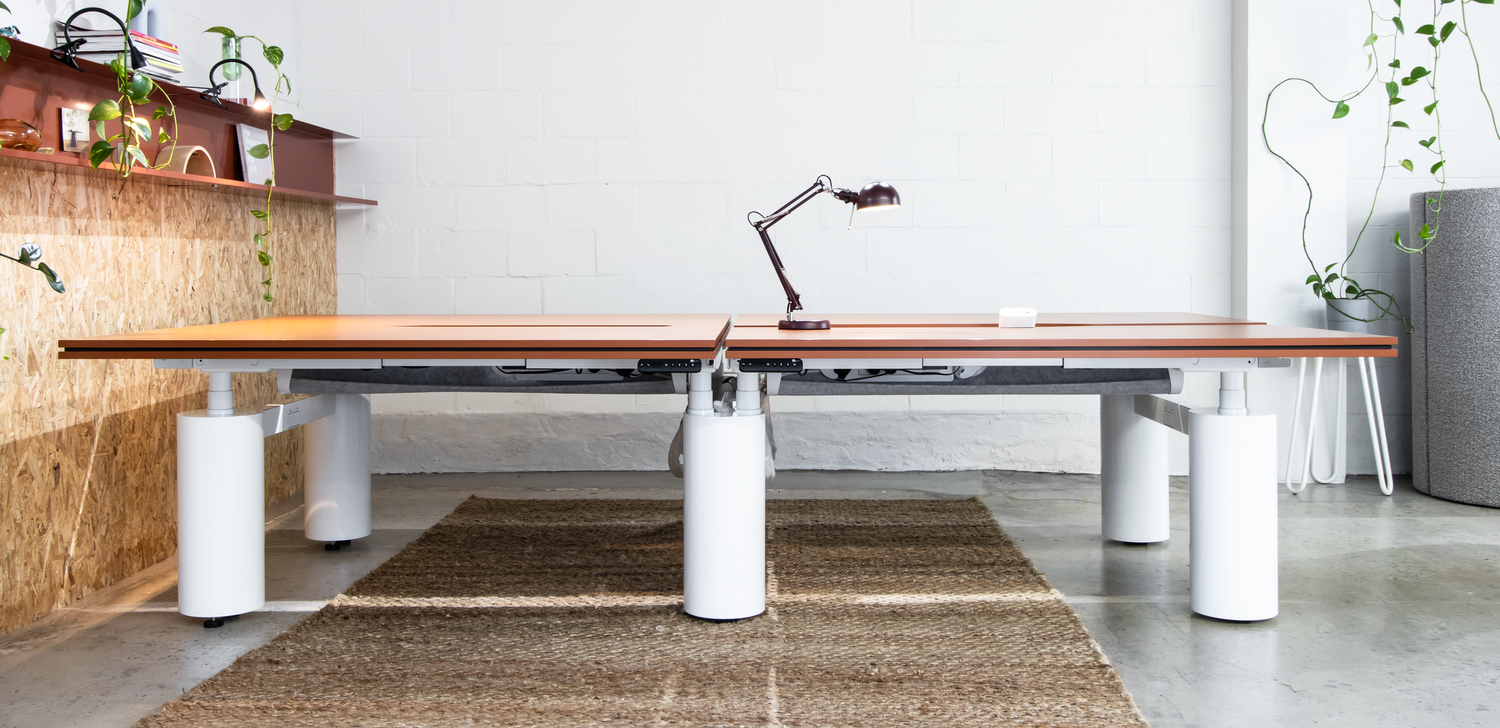 COLUMN h/a height adjustable workstation system — klaro industrial design
