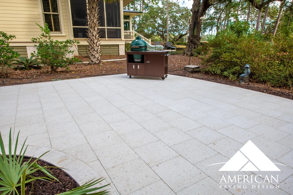 Oyster Tabby Patio Ideas — American Paving Design