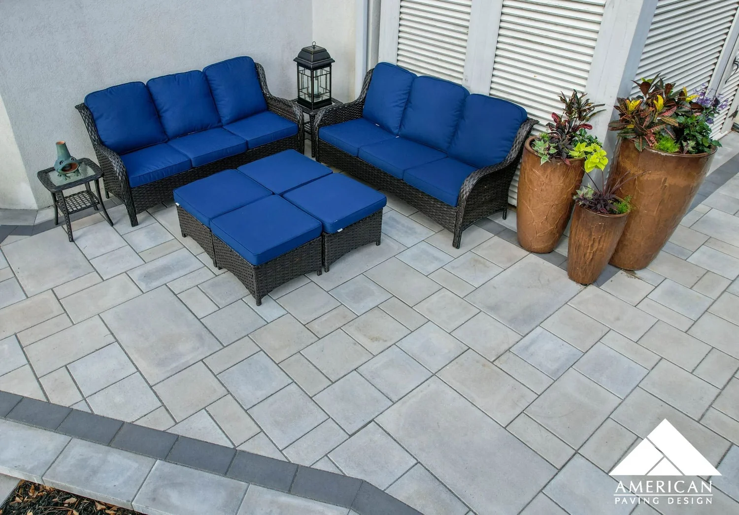 Patio Trends: Large Scale Pavers — American Paving Design