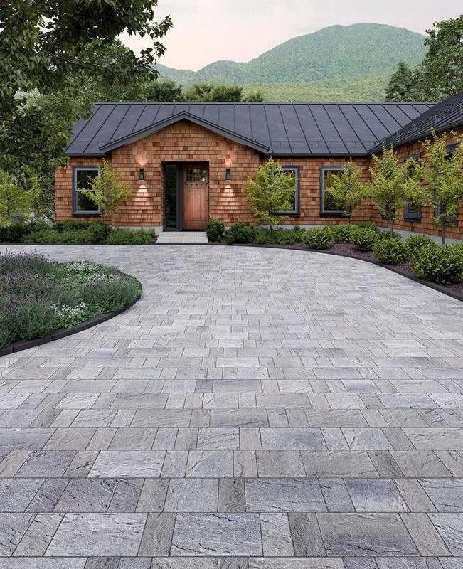 Driveway Designs: Budget Friendly Concrete Pavers — American Paving Design