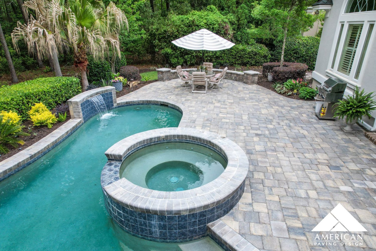 Paver Pool Deck - Coping 101 — American Paving Design