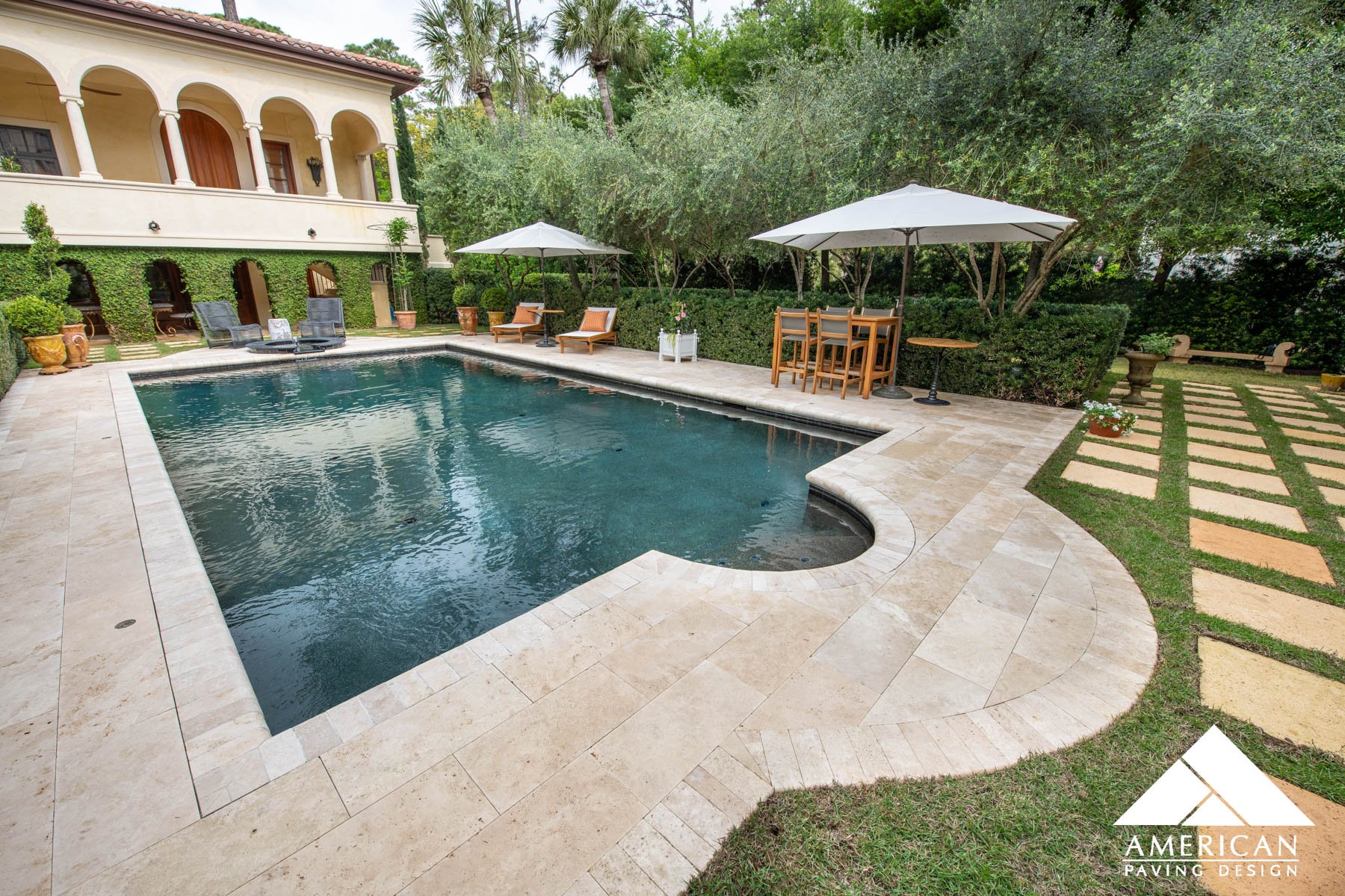 Travertine Pool Decking | Pros and Cons — American Paving Design