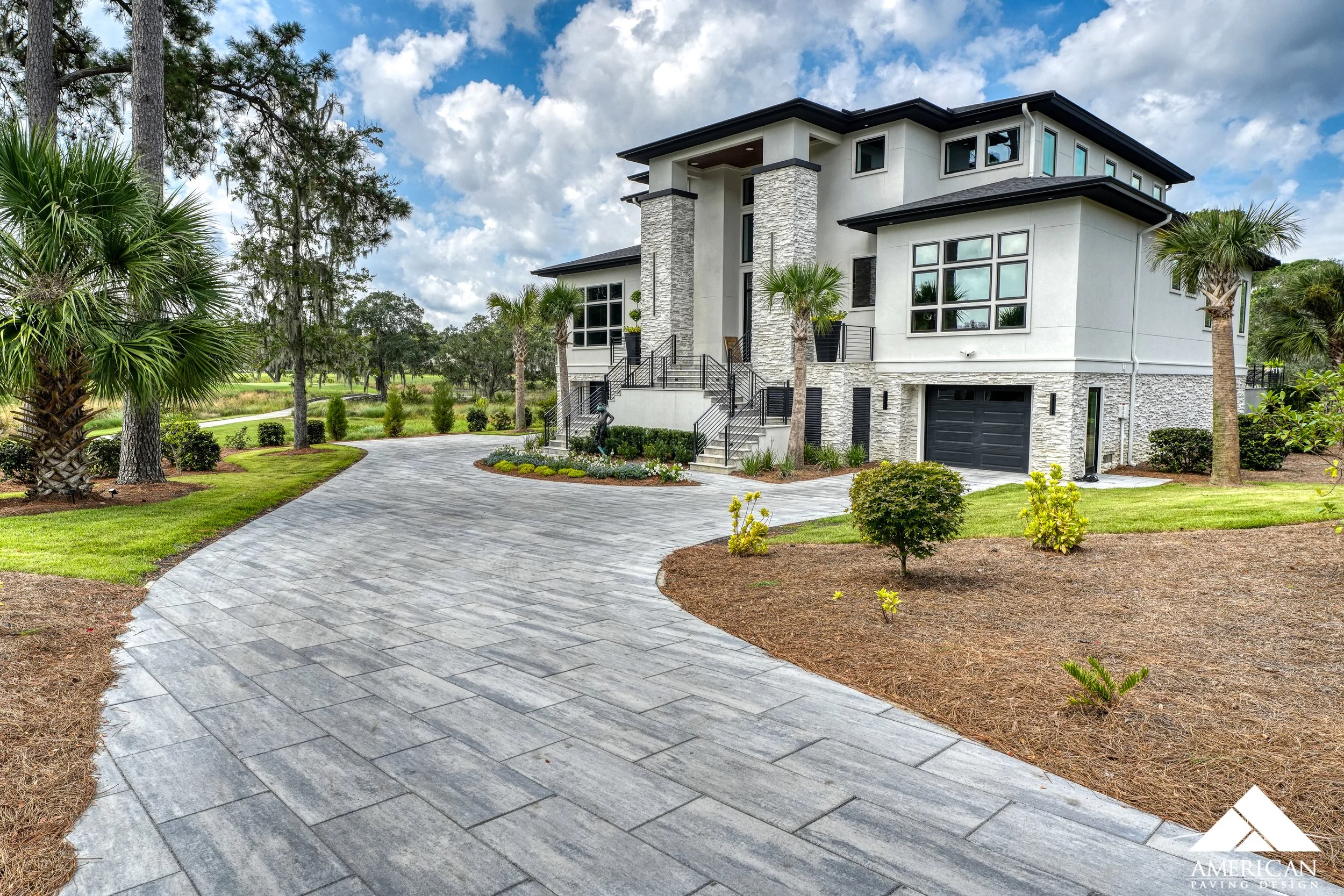 Modern Paver Driveways in Charleston, Hilton Head & Bluffton: Design ...