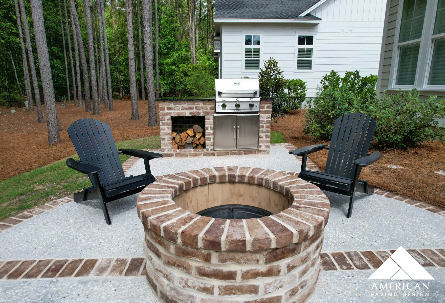 Hot Patio Designs: Paver Fire Pits — American Paving Design