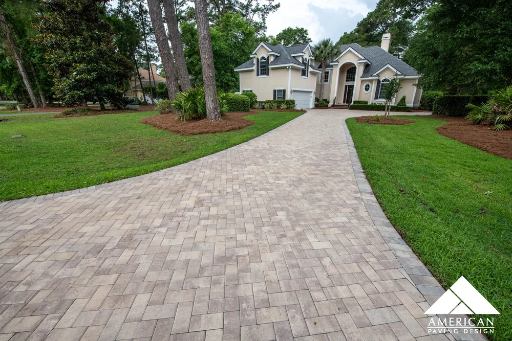 Paver Driveway Ideas: Patterns and Designs — American Paving Design