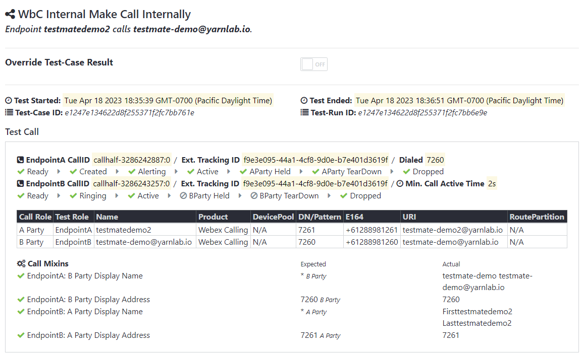 Migration Factory - Part 8 - WxC-MT testing using test_mate — yarnlab