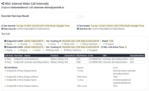 Migration Factory - Part 8 - WxC-MT testing using test_mate — yarnlab