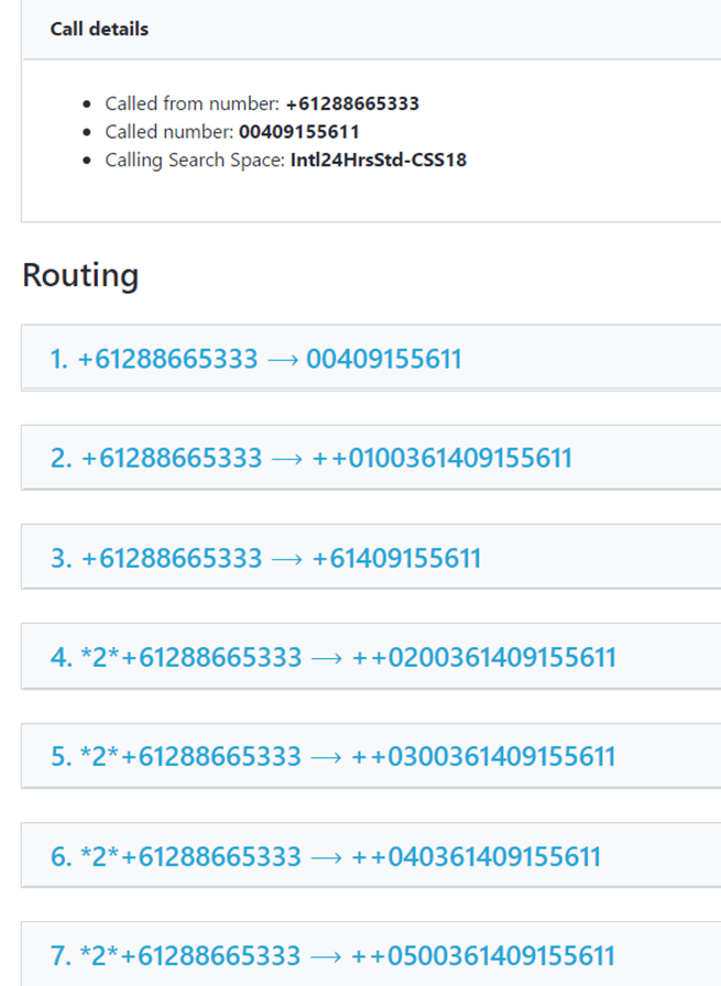 Testing Cisco Unified Commuincations dial plans — Yarnlab