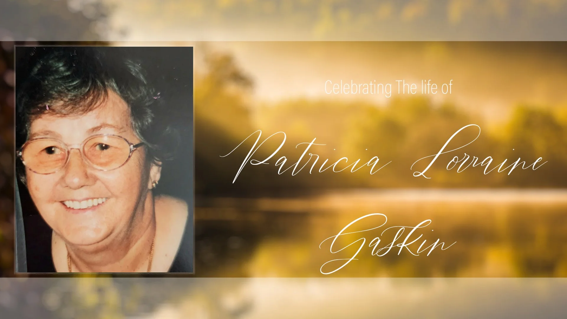 Patricia Lorraine Gaskin — Quality Memorial Services Funeral Wedding Livestream corporate and ...