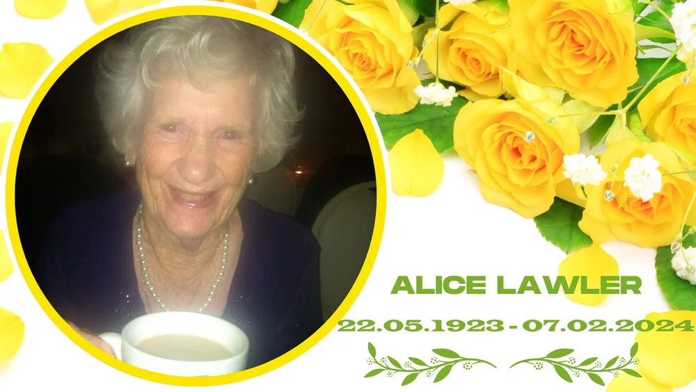 Alice Lawler — Quality Memorial Services Funeral Wedding Livestream ...