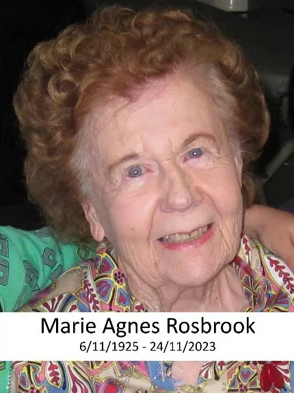 Marie Agnes Rosbrook — Quality Memorial Services Funeral Wedding ...