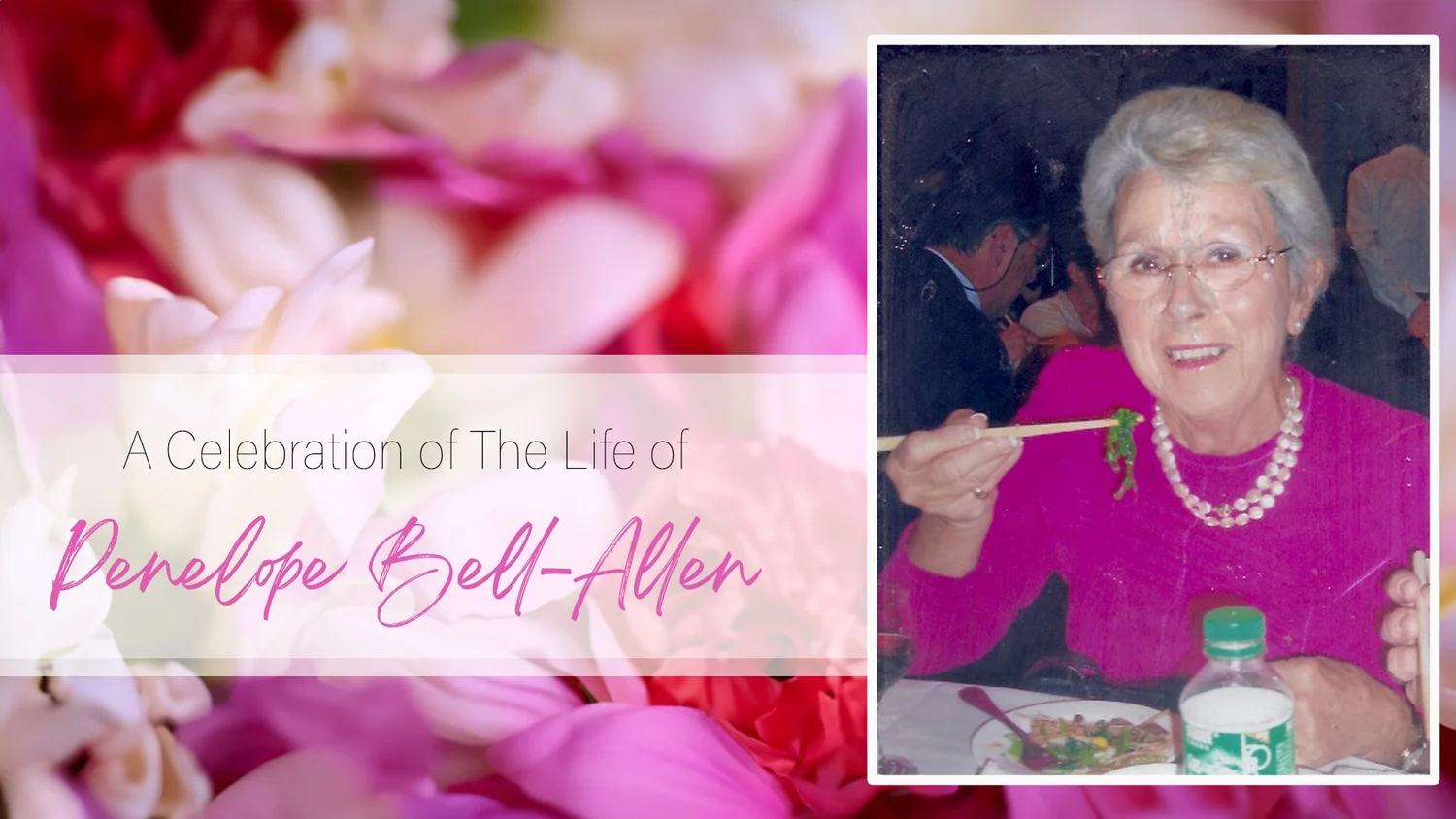 Penelope Bell Allen — Quality Memorial Services Funeral Wedding ...