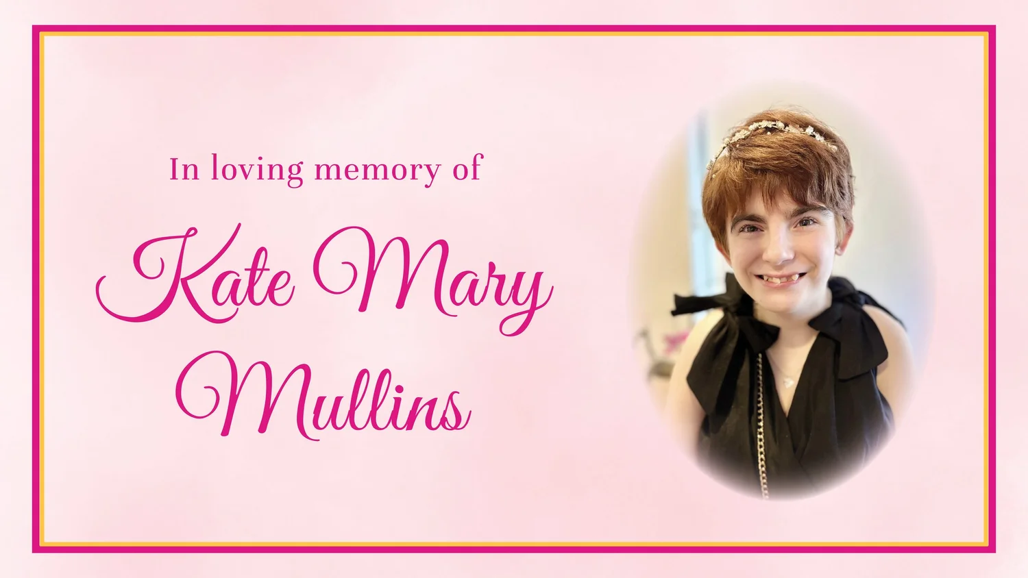 Kate Mary Mullins — Quality Memorial Services Funeral Wedding ...