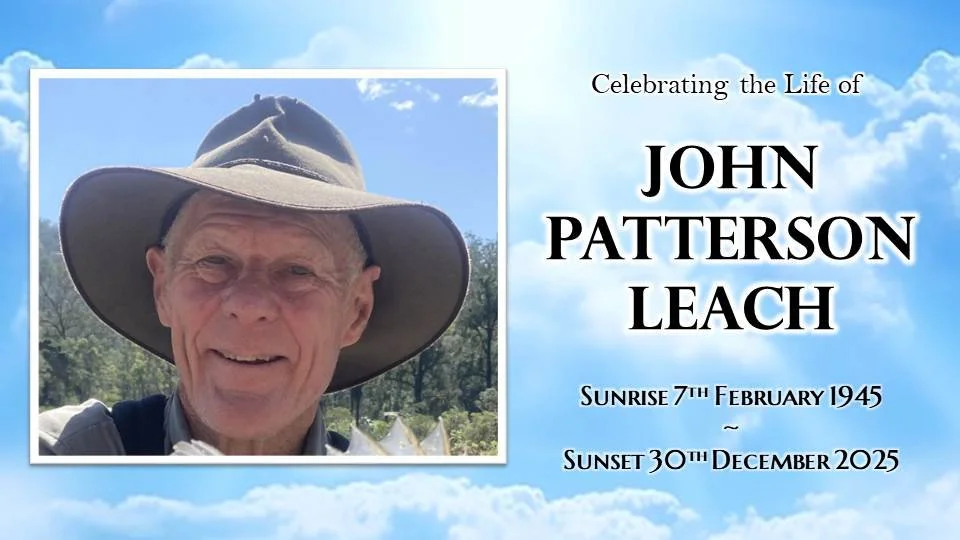 John Patterson Leach — Quality Memorial Services Funeral Wedding ...