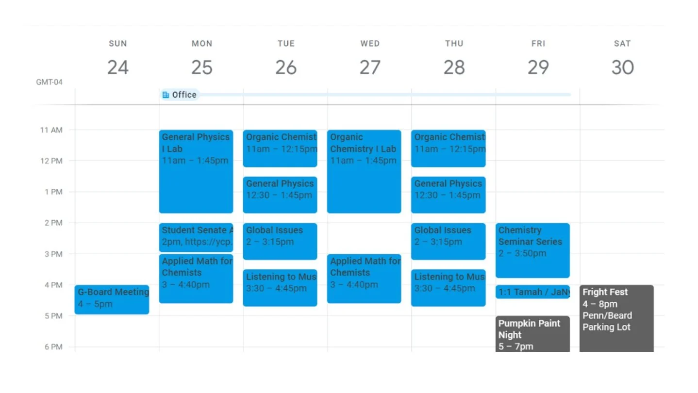 Staying Organized as a College Student — The York Review Literary Magazine