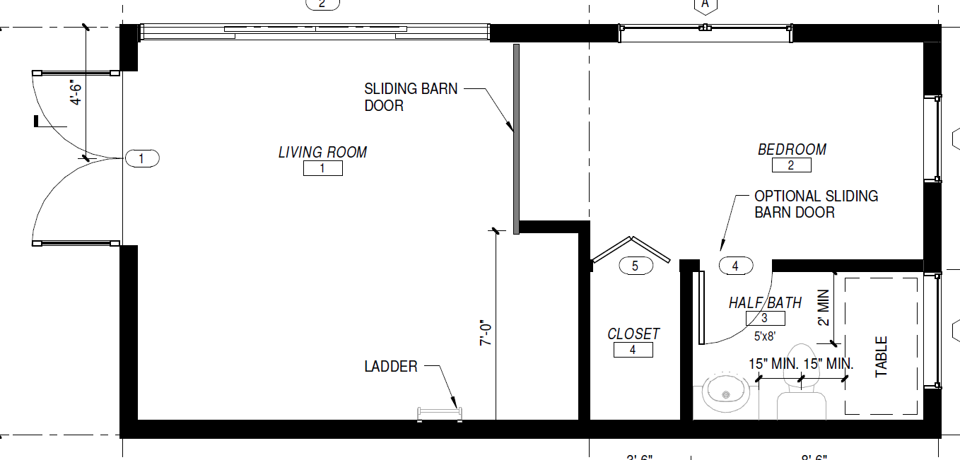 Plans for a detached accessory structure and guest house in San Mateo ...