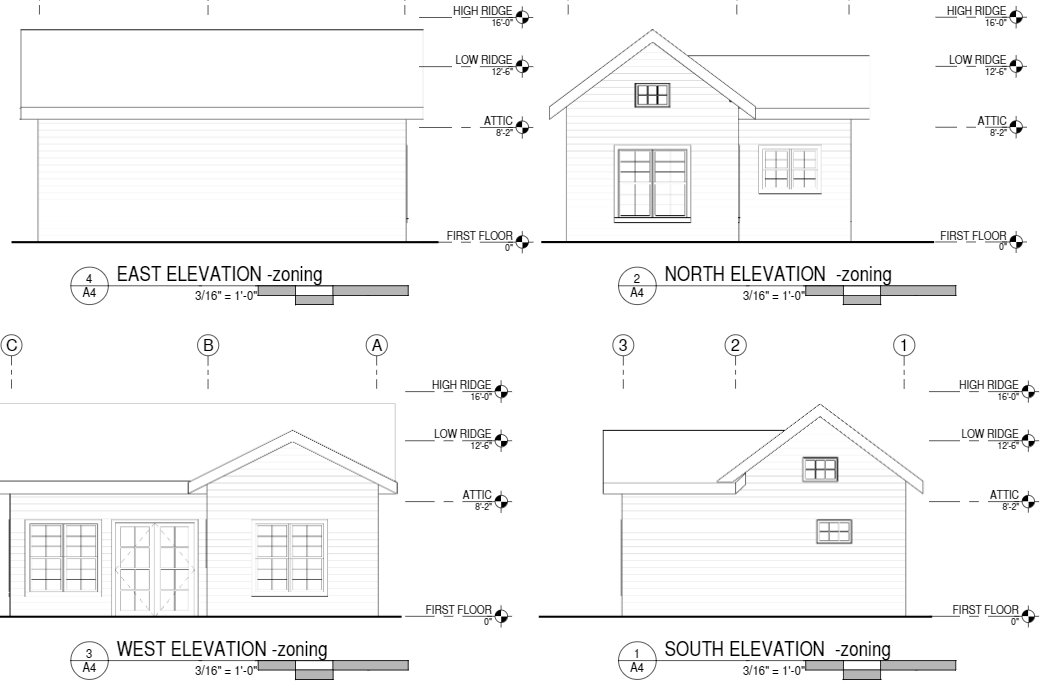 House Plans With Elevations And Floor Plans