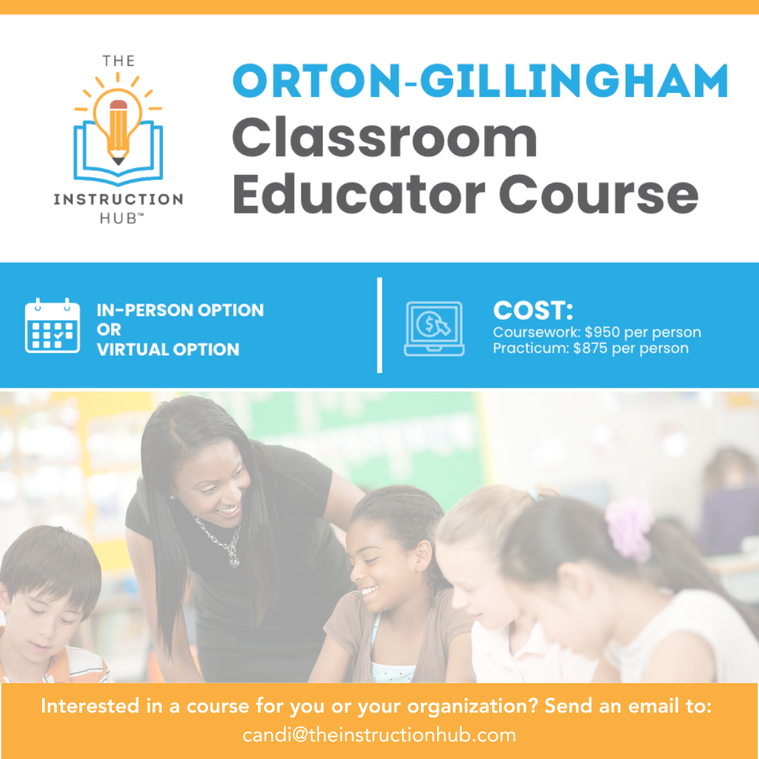 O-G Classroom Educator Course — The Instruction Hub