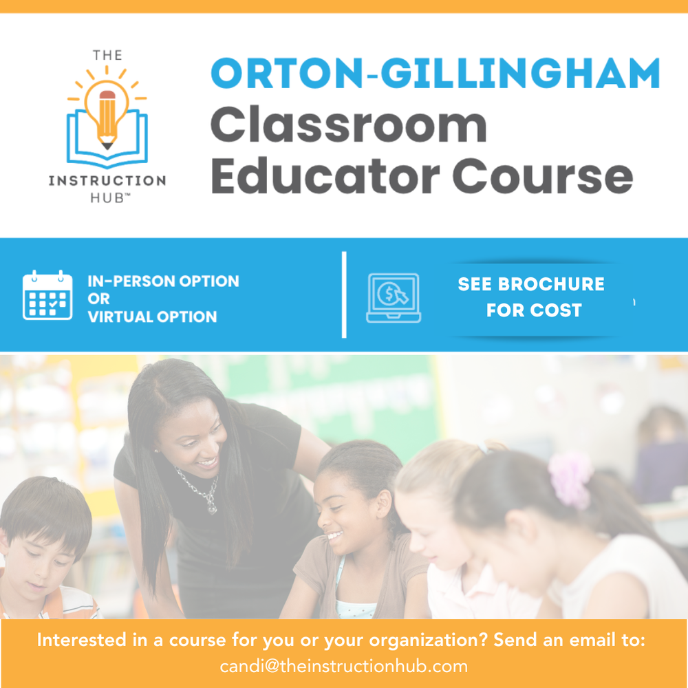 O-G Classroom Educator Course — The Instruction Hub