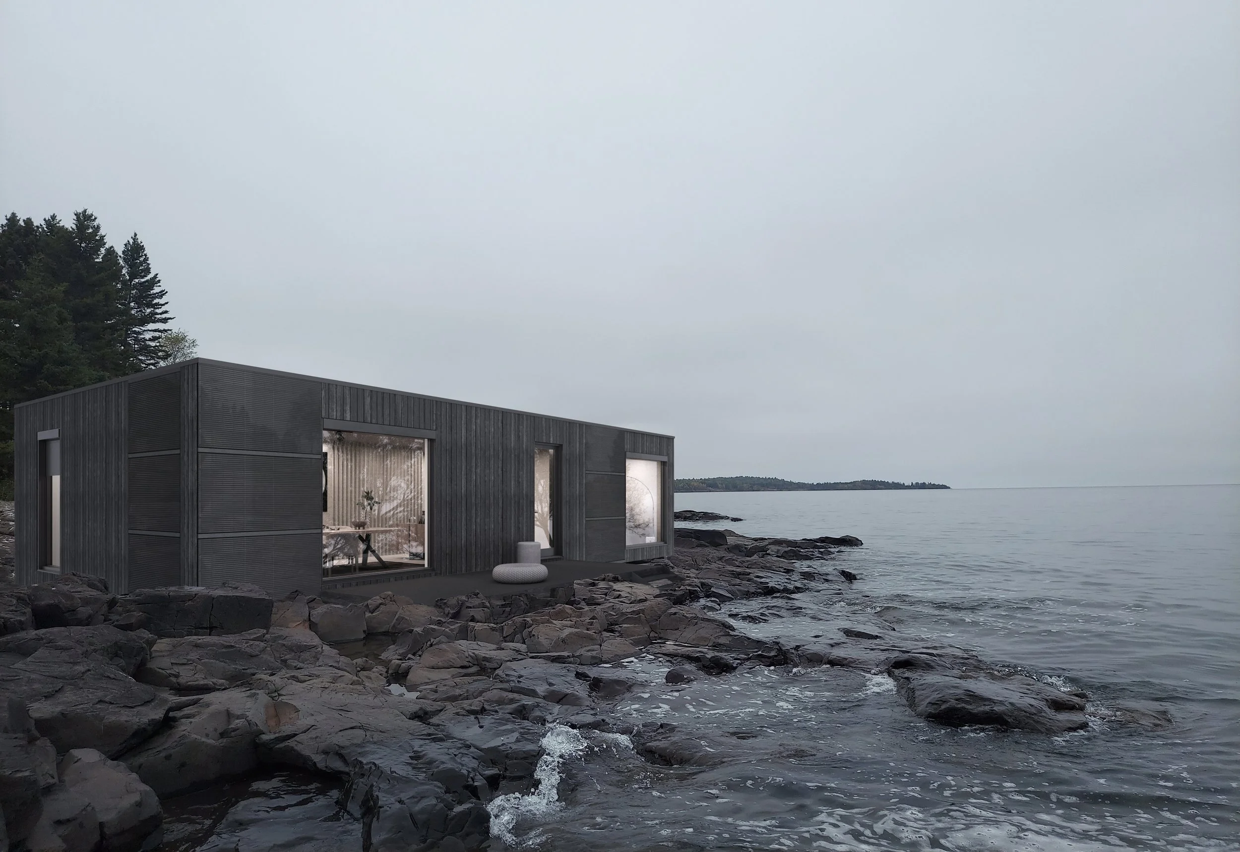 BIOBUILDS modular passive houses.