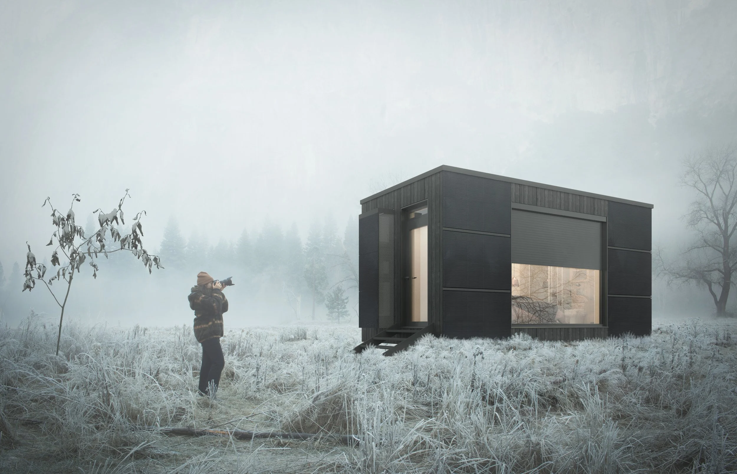 BIOBUILDS modular passive houses.