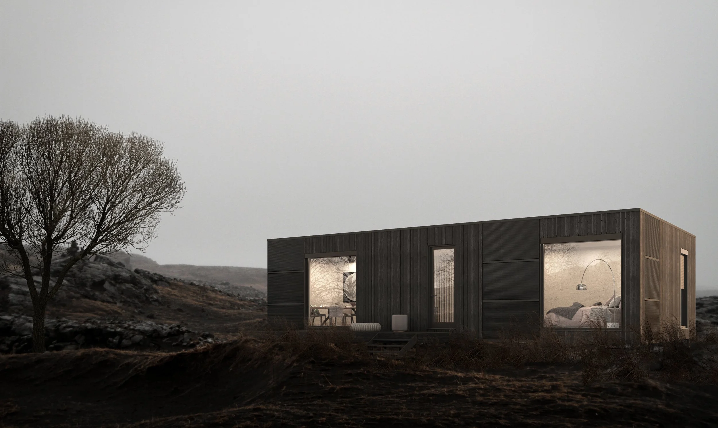 BIOBUILDS modular passive houses.