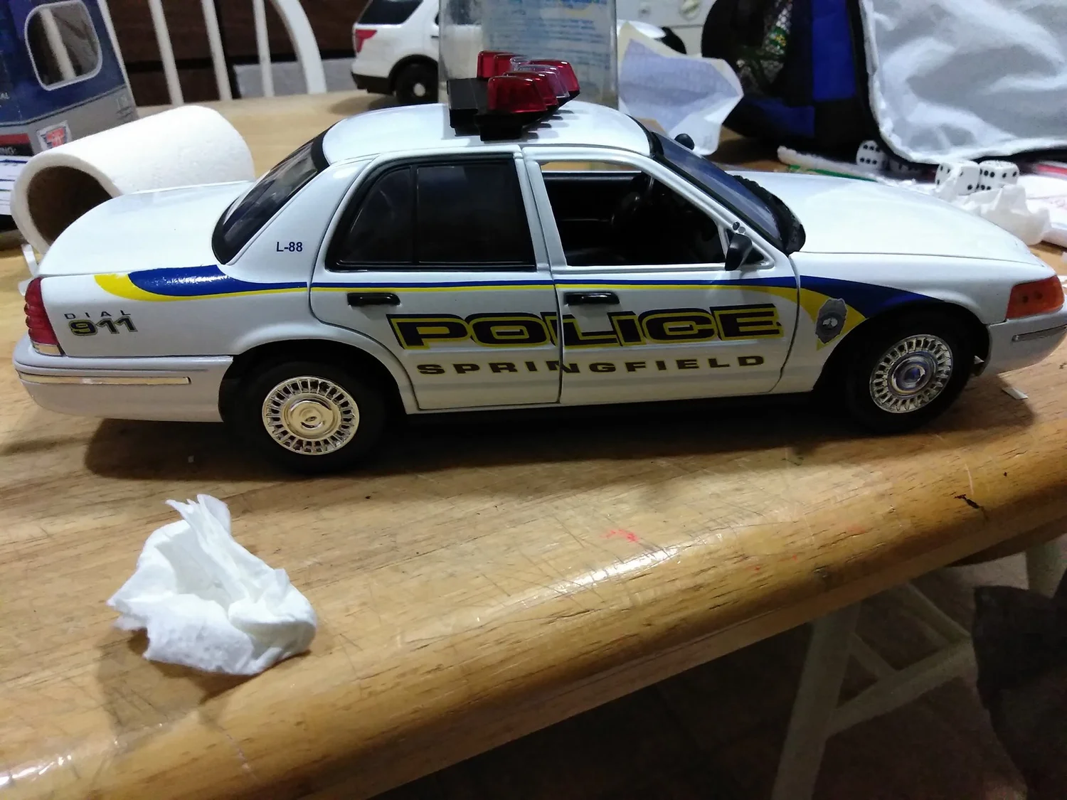 Collinsville, IL Police Department — Cardinal Police Diecast