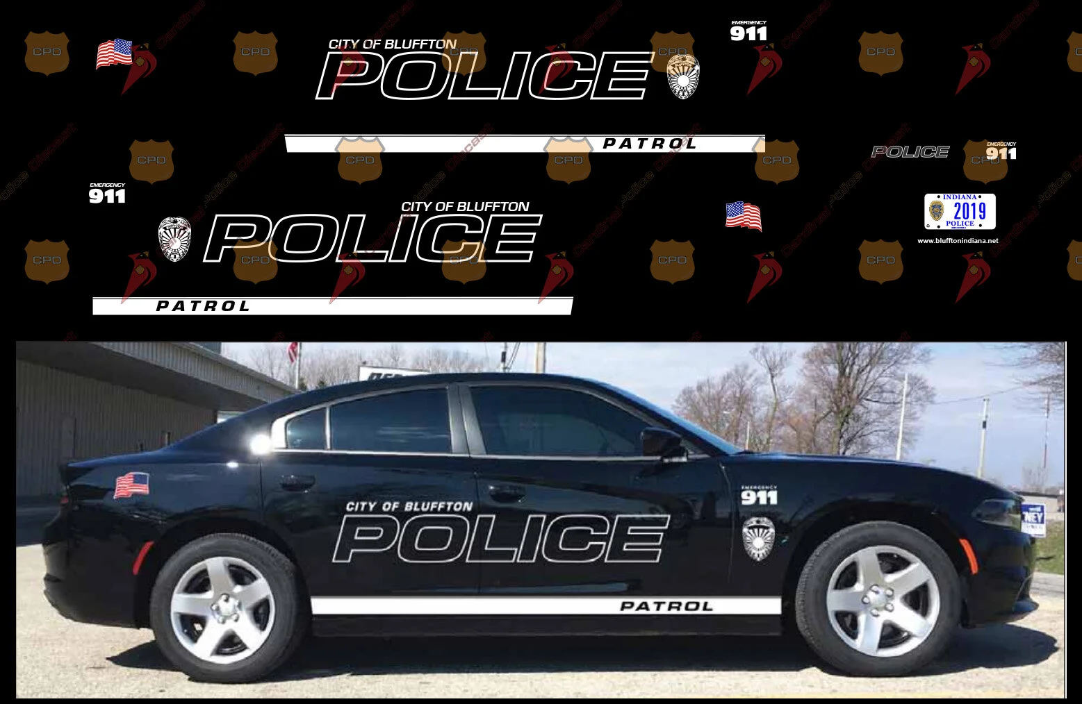 Washington DC Police Department — Cardinal Police Diecast