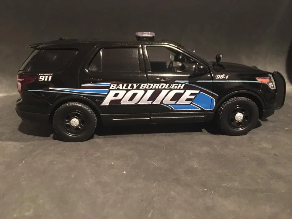 Bally Borough, PA Police Department — Cardinal Police Diecast