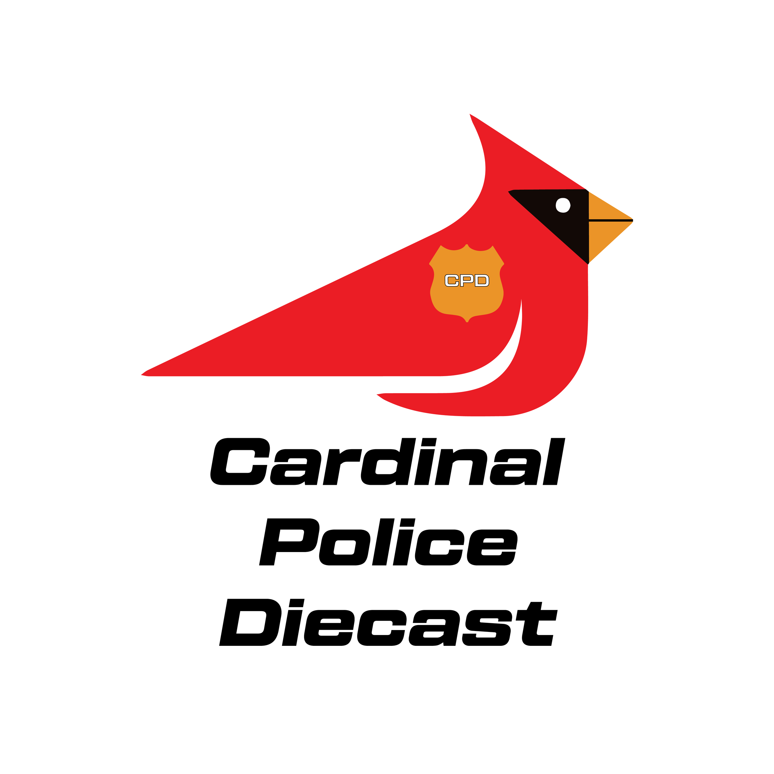 Decal Resizing — Cardinal Police Diecast