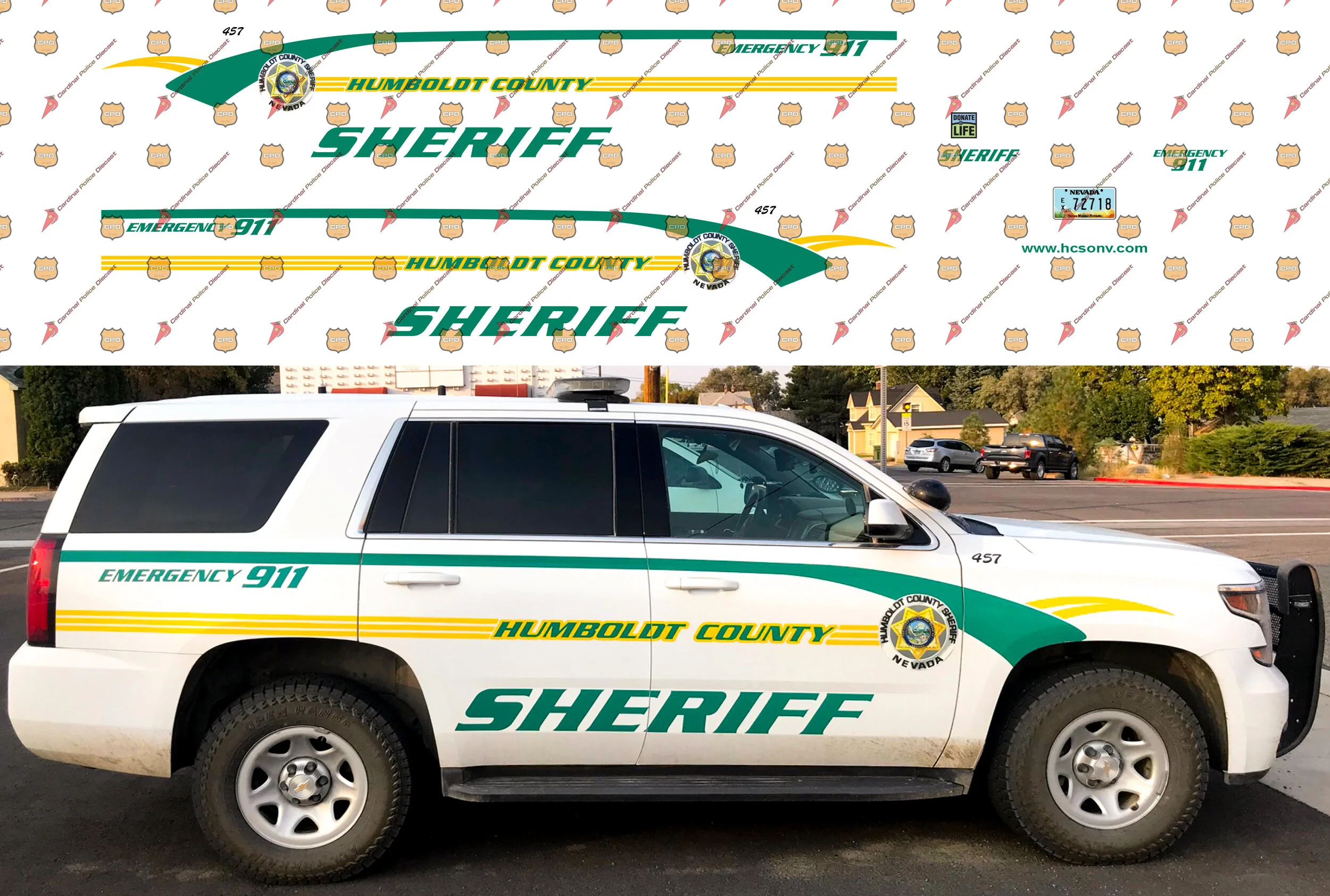 Decals Store — Cardinal Police Diecast