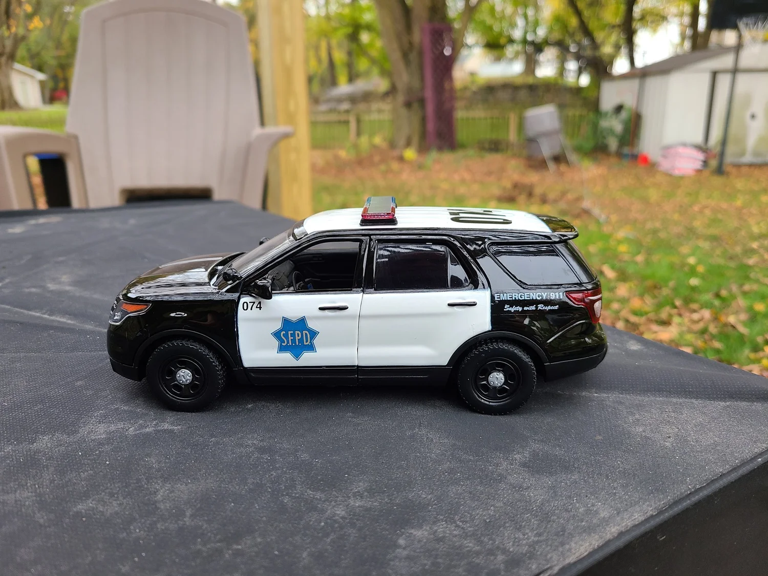San Francisco, CA Police Department — Cardinal Police Diecast