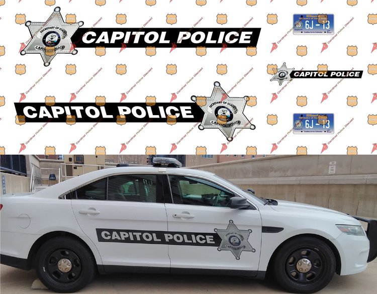 1/64 — Decals Store — Cardinal Police Diecast