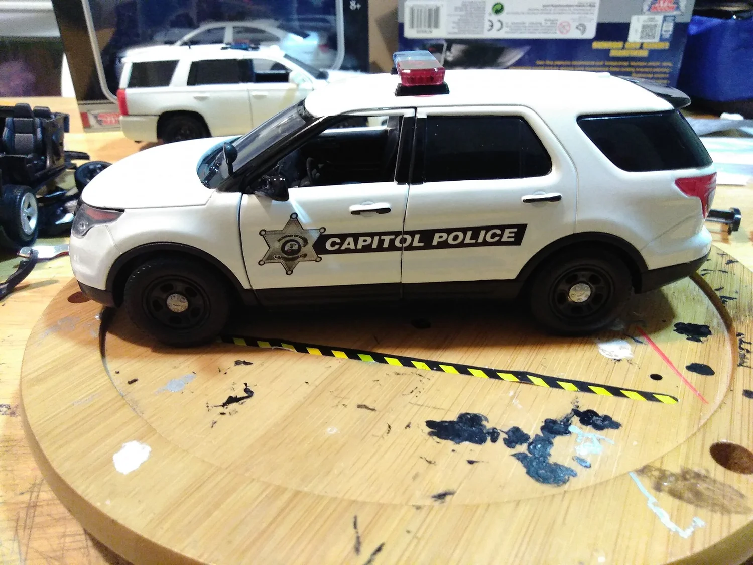 Illinois Capitol Police — Cardinal Police Diecast