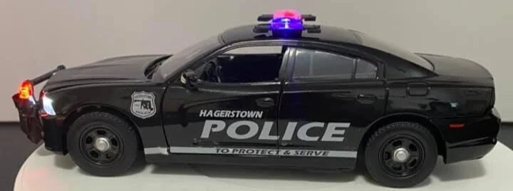 Hagerstown, MD Police Department — Cardinal Police Diecast