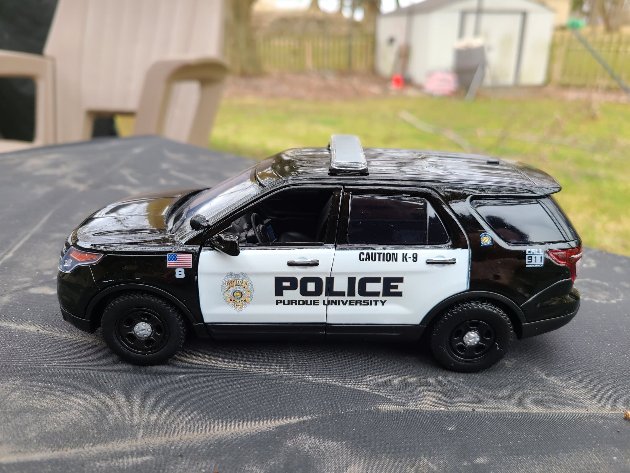 Purdue University Police Department — Cardinal Police Diecast