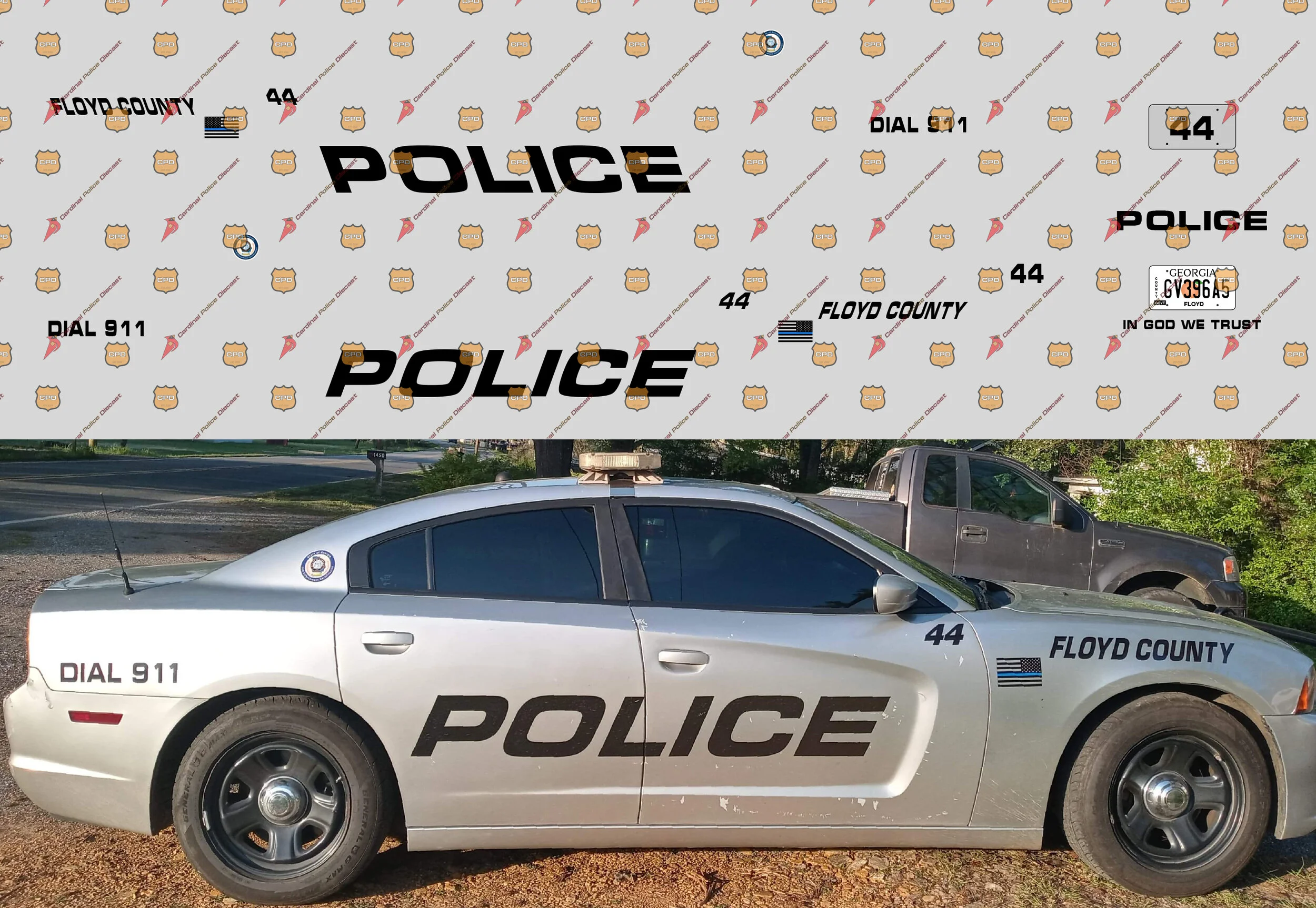 Buffalo, NY Police Department Classic — Cardinal Police Diecast