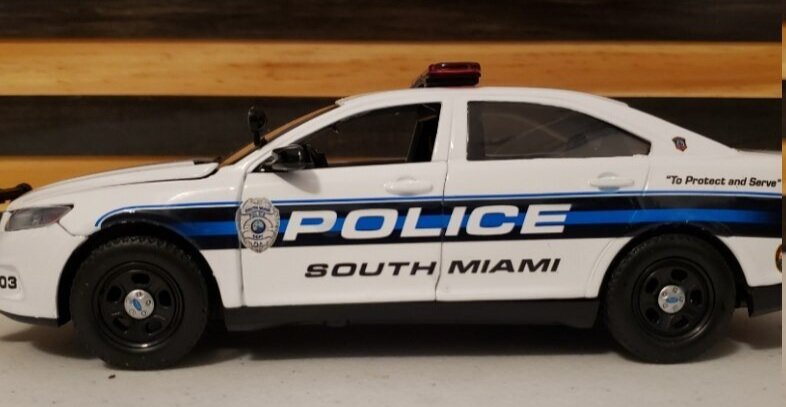 South Miami, FL Police Department — Cardinal Police Diecast