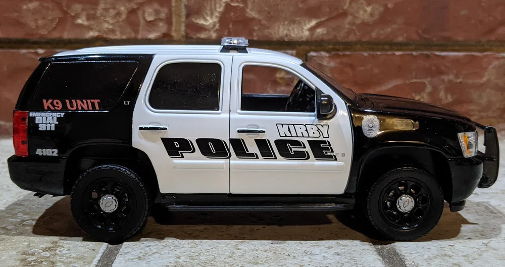 Kirby Police Department — Cardinal Police Diecast