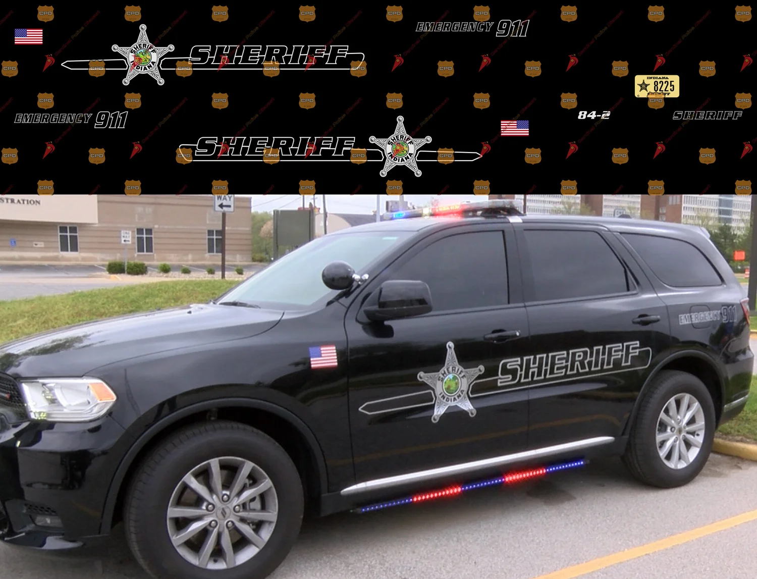 Georgia State Patrol Nighthawk — Cardinal Police Diecast
