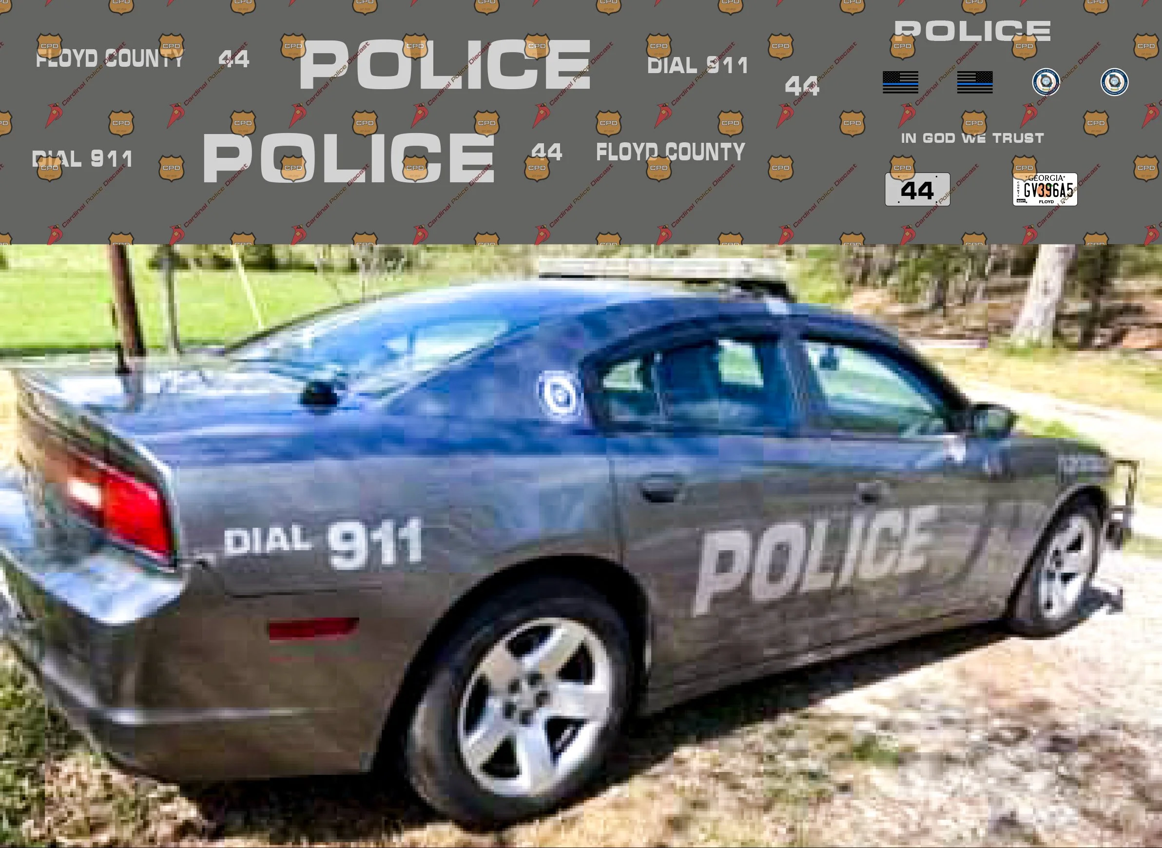 Buffalo, NY Police Department Classic — Cardinal Police Diecast