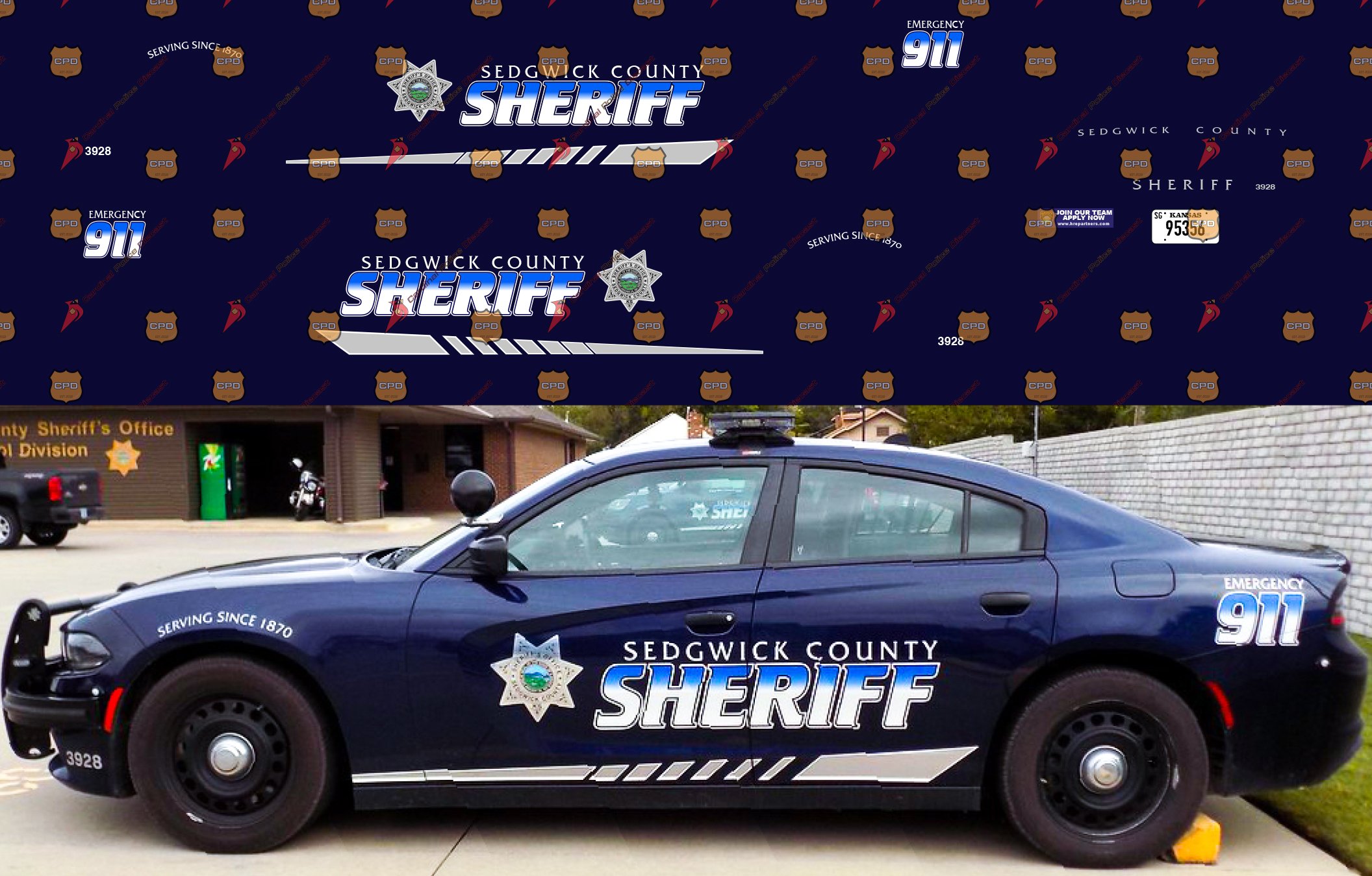 Forsyth County, GA Sheriff's Office — Cardinal Police Diecast