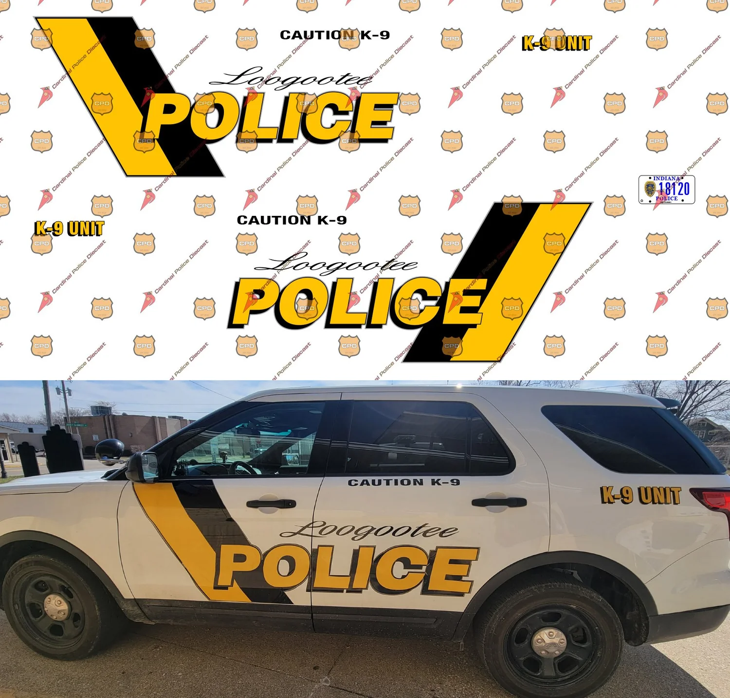 Central City, KY Fire Department — Cardinal Police Diecast